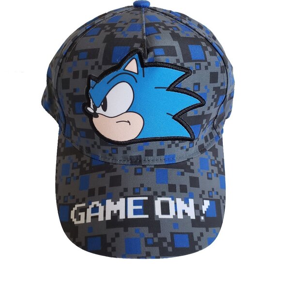 Sega | Accessories | Sonic Hat Boys Sonic The Hedgehog Baseball Cap Kids Embroidered Blue Game ...